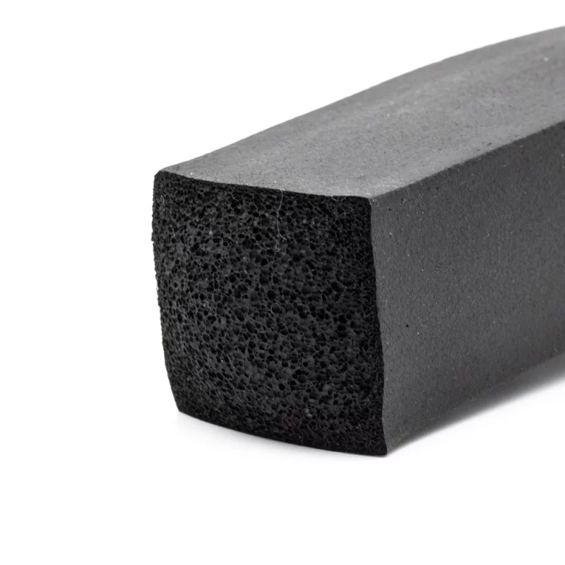 Sponge rubber 40x40mm | Buy sponge rubber profiles here
