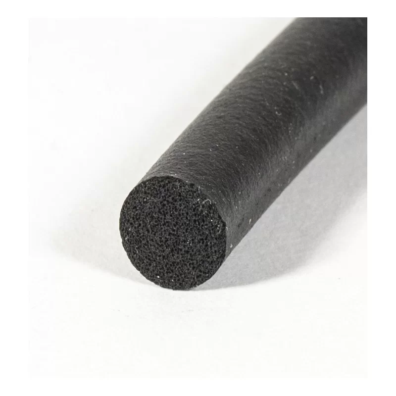 Sponge Rubber Cord Ø 8mm | Soft and flexible sponge rubber